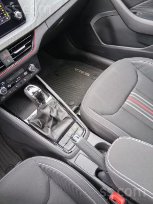 Black Skoda Scala 2026 in Riga, with an engine capacity of 1.00 L and mileage of 6 thousand km for 23900 €, photo 18 on AUTOMOTO.COM.LV