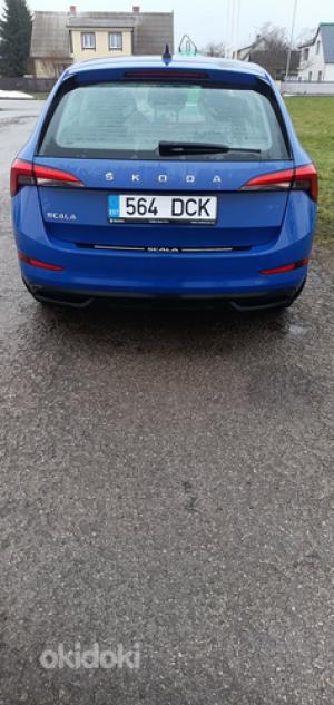 Zils Skoda Scala 2019 Rakvere, ar dzinēja tilpumu 0.00 L un nobraukumu 52 tūkst. km par 11000 €, foto 7 vietnē AUTOMOTO.COM.LV