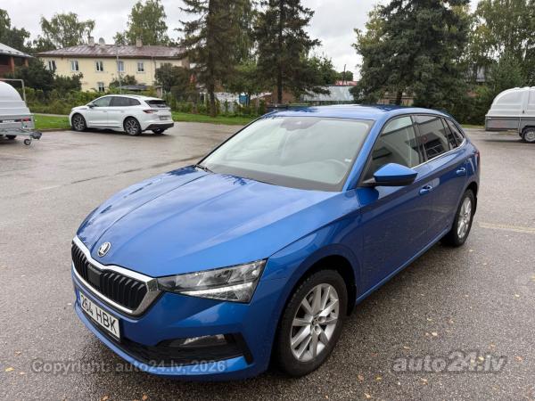 Blue Skoda Scala 2019 in Tartu, with an engine capacity of 1.00 L and mileage of 126 thousand km for 10300 €, photo 5 on AUTOMOTO.COM.LV