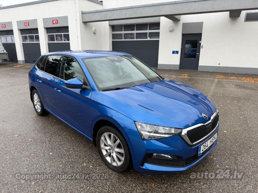 Blue Skoda Scala 2019 in Tartu, with an engine capacity of 1.00 L and mileage of 126 thousand km for 10300 €, photo 7 on AUTOMOTO.COM.LV