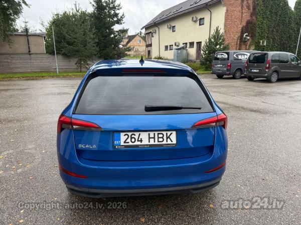 Blue Skoda Scala 2019 in Tartu, with an engine capacity of 1.00 L and mileage of 126 thousand km for 10300 €, photo 9 on AUTOMOTO.COM.LV