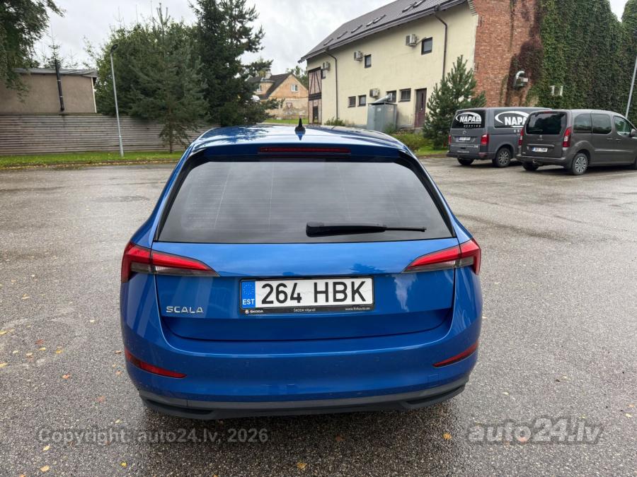 Blue Skoda Scala 2019 in Tartu, with an engine capacity of 1.00 L and mileage of 126 thousand km for 10300 €, photo 9 on AUTOMOTO.COM.LV