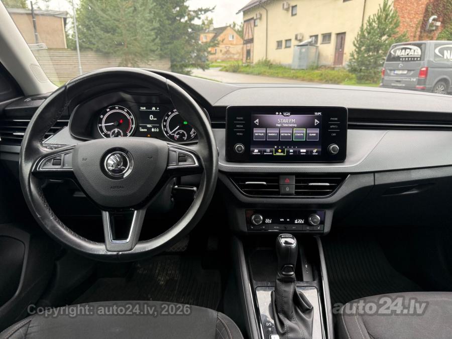 Blue Skoda Scala 2019 in Tartu, with an engine capacity of 1.00 L and mileage of 126 thousand km for 10300 €, photo 12 on AUTOMOTO.COM.LV