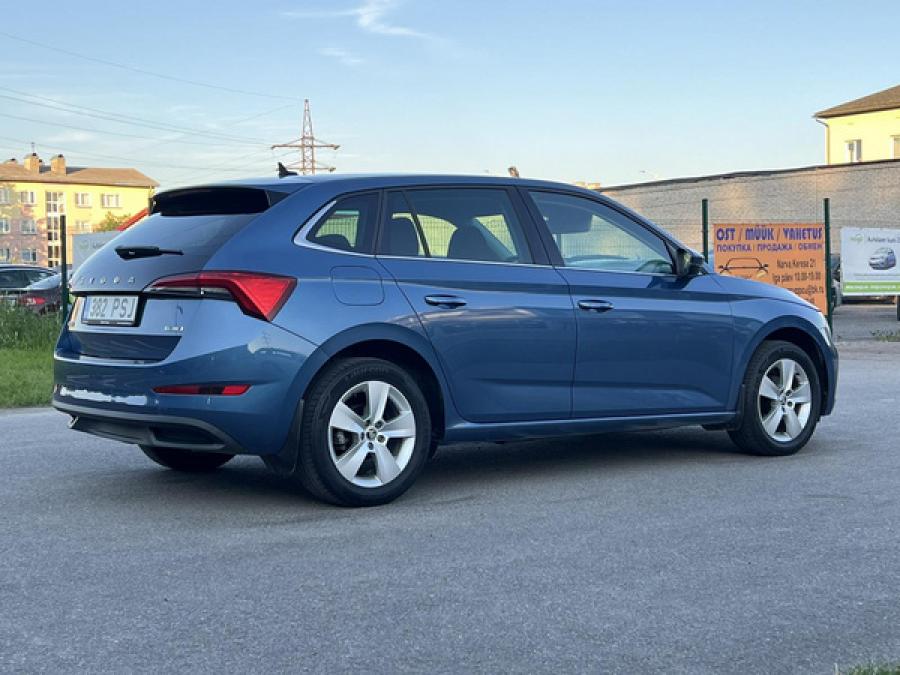 Zils Skoda Scala 2020 Narva, ar dzinēja tilpumu 1.00 L un nobraukumu 214 tūkst. km par 6499 €, foto 8 vietnē AUTOMOTO.COM.LV
