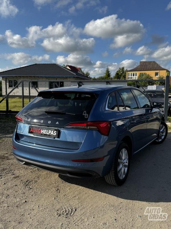 Zils Skoda Scala 2020 Klaipėda, ar dzinēja tilpumu 1.00 L un nobraukumu 101 tūkst. km par 13200 €, foto 4 vietnē AUTOMOTO.COM.LV