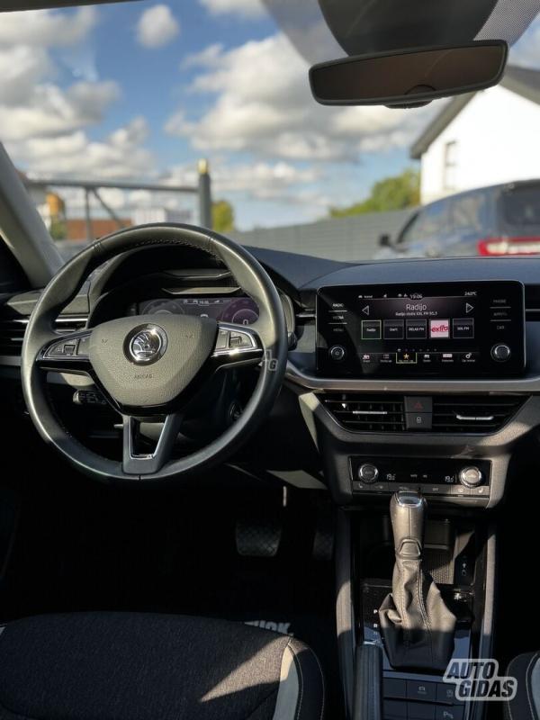 Zils Skoda Scala 2020 Klaipėda, ar dzinēja tilpumu 1.00 L un nobraukumu 101 tūkst. km par 13200 €, foto 10 vietnē AUTOMOTO.COM.LV