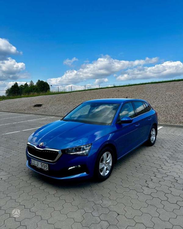 Zils Skoda Scala 2020 Kauņa, ar dzinēja tilpumu 1.00 L un nobraukumu 70 tūkst. km par 13000 €, foto 1 vietnē AUTOMOTO.COM.LV