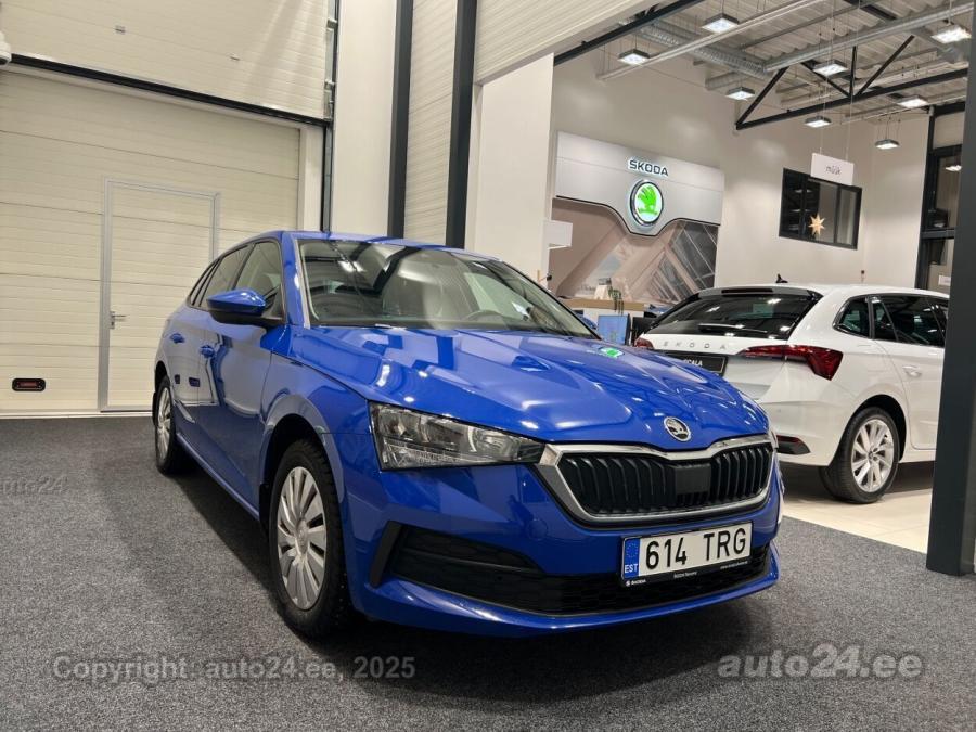 Blue Skoda Scala 2021 in Rakvere, with an engine capacity of 1.00 L and mileage of 26 thousand km for 9400 €, photo 2 on AUTOMOTO.COM.LV