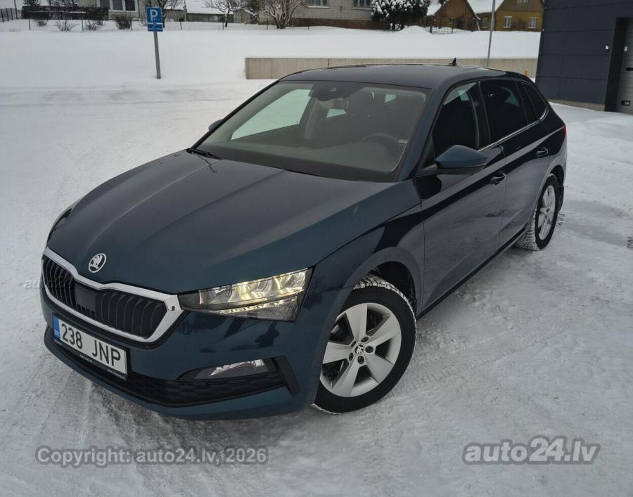 Zils Skoda Scala 2021 Terva, ar dzinēja tilpumu 1.00 L un nobraukumu 47 tūkst. km par 16100 €, foto 1 vietnē AUTOMOTO.COM.LV