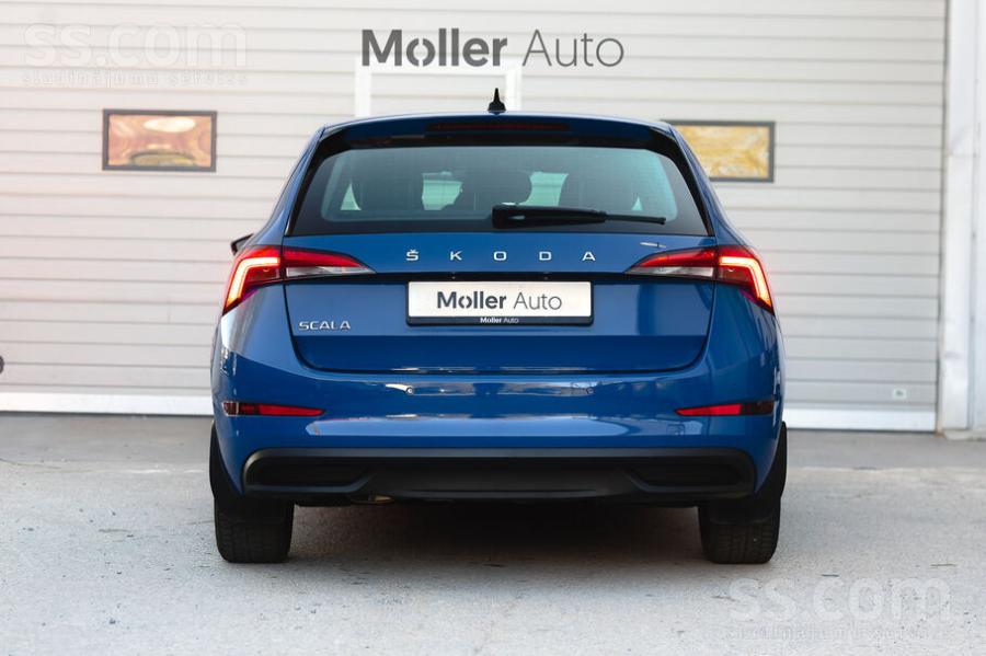 Zils Skoda Scala 2021 Jelgava, ar dzinēja tilpumu 1.00 L un nobraukumu 122 tūkst. km par 10650 €, foto 4 vietnē AUTOMOTO.COM.LV