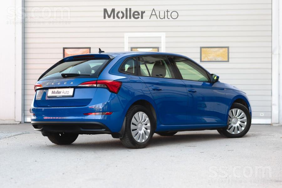 Zils Skoda Scala 2021 Jelgava, ar dzinēja tilpumu 1.00 L un nobraukumu 122 tūkst. km par 10650 €, foto 6 vietnē AUTOMOTO.COM.LV