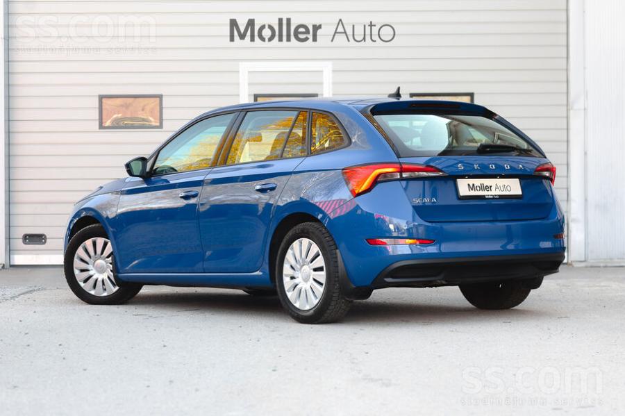 Zils Skoda Scala 2021 Jelgava, ar dzinēja tilpumu 1.00 L un nobraukumu 122 tūkst. km par 10650 €, foto 7 vietnē AUTOMOTO.COM.LV