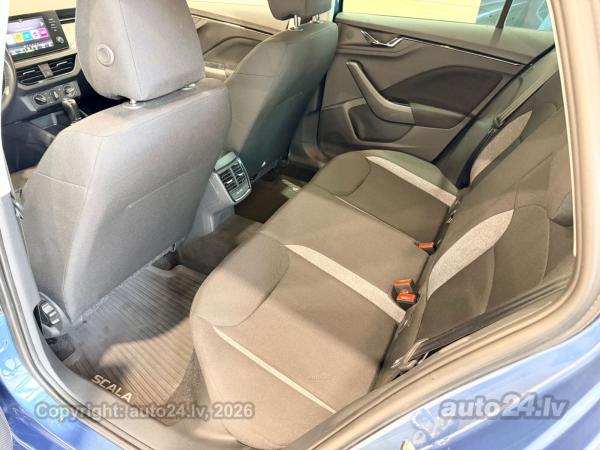 Blue Skoda Scala 2021 in Viljandi, with an engine capacity of 1.00 L and mileage of 84 thousand km for 12300 €, photo 9 on AUTOMOTO.COM.LV