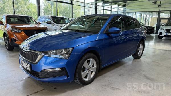 Zils Skoda Scala 2021 Rīga, ar dzinēja tilpumu 1.00 L un nobraukumu 106 tūkst. km par 10500 €, foto 1 vietnē AUTOMOTO.COM.LV