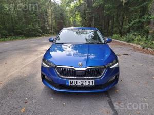 Blue Skoda Scala 2021 in Valka, with an engine capacity of 1.00 L and mileage of 94 thousand km for 12300 €, photo 6 on AUTOMOTO.COM.LV