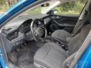 Blue Skoda Scala 2021 in Valka, with an engine capacity of 1.00 L and mileage of 94 thousand km for 12300 €, photo 8 on AUTOMOTO.COM.LV