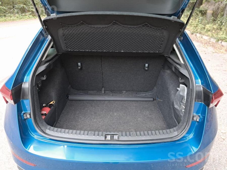 Blue Skoda Scala 2021 in Valka, with an engine capacity of 1.00 L and mileage of 94 thousand km for 12300 €, photo 11 on AUTOMOTO.COM.LV
