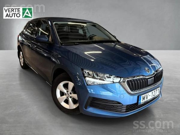 Синий Шкода Scala 2021 в Рига, объемом двигателя 1.00 л и пробегом 36 тыс. км за 11990 €, фото 4 на AUTOMOTO.COM.LV