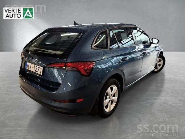 Синий Шкода Scala 2021 в Рига, объемом двигателя 1.00 л и пробегом 36 тыс. км за 11990 €, фото 5 на AUTOMOTO.COM.LV