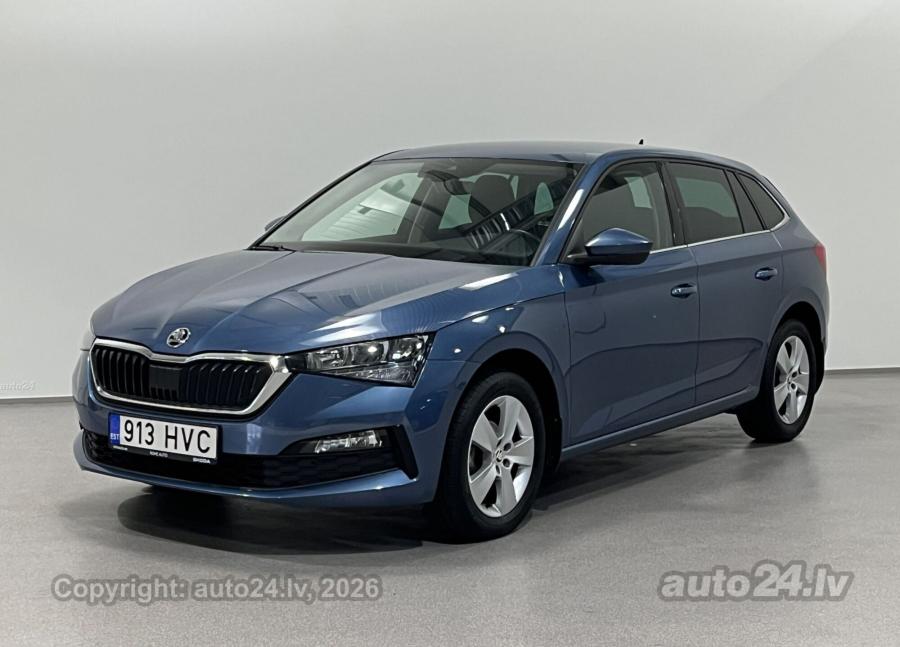 Zils Skoda Scala 2021 Tallina, ar dzinēja tilpumu 1.00 L un nobraukumu 50 tūkst. km par 10900 €, foto 1 vietnē AUTOMOTO.COM.LV
