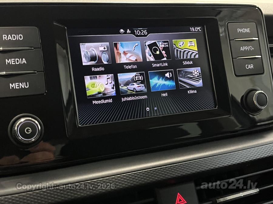 Zils Skoda Scala 2021 Tallina, ar dzinēja tilpumu 1.00 L un nobraukumu 50 tūkst. km par 10900 €, foto 8 vietnē AUTOMOTO.COM.LV