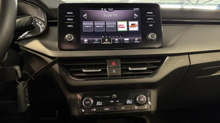 Zils Skoda Scala 2023 Rīga, ar dzinēja tilpumu 1.00 L un nobraukumu 58 tūkst. km par 1540000 €, foto 18 vietnē AUTOMOTO.COM.LV