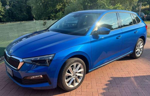 Blue Skoda Scala 2020 in Kaunas, with an engine capacity of 1.60 L and mileage of 240 thousand km for 8950 €, photo 1 on AUTOMOTO.COM.LV