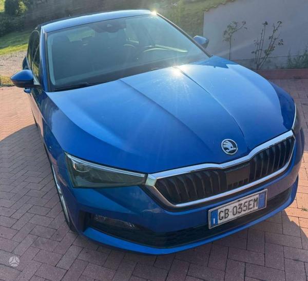 Blue Skoda Scala 2020 in Kaunas, with an engine capacity of 1.60 L and mileage of 240 thousand km for 8950 €, photo 8 on AUTOMOTO.COM.LV