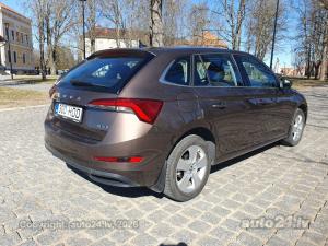 Brown Skoda Scala 2021 in Viljandi, with an engine capacity of 1.00 L and mileage of 192 thousand km for 8300 €, photo 2 on AUTOMOTO.COM.LV