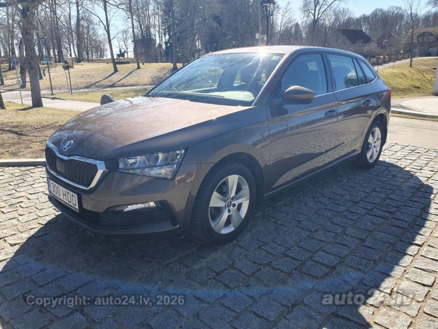 Brown Skoda Scala 2021 in Viljandi, with an engine capacity of 1.00 L and mileage of 192 thousand km for 8300 €, photo 4 on AUTOMOTO.COM.LV