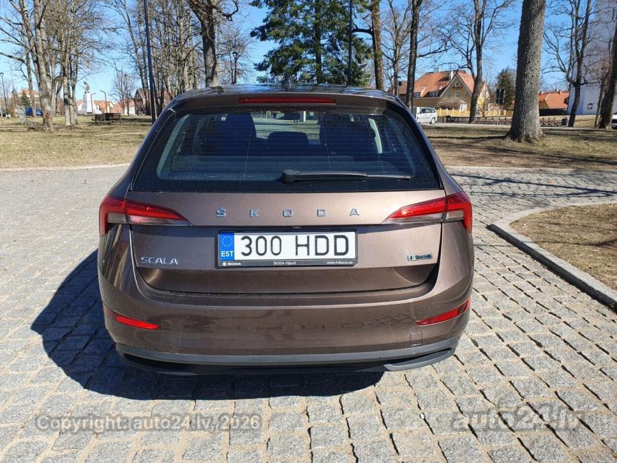 Brown Skoda Scala 2021 in Viljandi, with an engine capacity of 1.00 L and mileage of 192 thousand km for 8300 €, photo 6 on AUTOMOTO.COM.LV