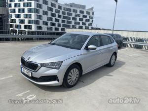 Grey Skoda Scala 2019 in Tallinn, with an engine capacity of 1.50 L and mileage of 94 thousand km for 10900 €, photo  on AUTOMOTO.COM.LV