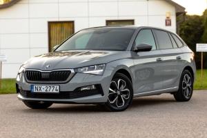 Pelēks Skoda Scala 2019 Rīga, ar dzinēja tilpumu 1.60 L un nobraukumu 152 tūkst. km par 13300 €, foto  vietnē AUTOMOTO.COM.LV