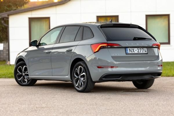 Grey Skoda Scala 2019 in Riga, with an engine capacity of 1.60 L and mileage of 152 thousand km for 13300 €, photo 6 on AUTOMOTO.COM.LV