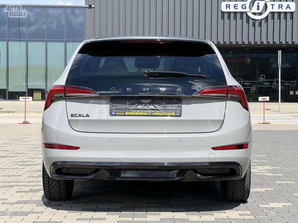 Grey Skoda Scala 2020 in Siauliai, with an engine capacity of 1.60 L and mileage of 146 thousand km for 14800 €, photo 6 on AUTOMOTO.COM.LV