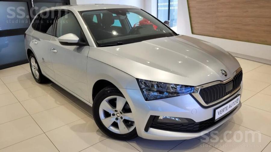Pelēks Skoda Scala 2020 Rīga, ar dzinēja tilpumu 1.00 L un nobraukumu 101 tūkst. km par 12290 €, foto 1 vietnē AUTOMOTO.COM.LV