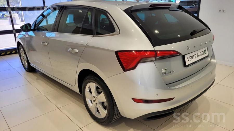 Pelēks Skoda Scala 2020 Rīga, ar dzinēja tilpumu 1.00 L un nobraukumu 101 tūkst. km par 12290 €, foto 5 vietnē AUTOMOTO.COM.LV