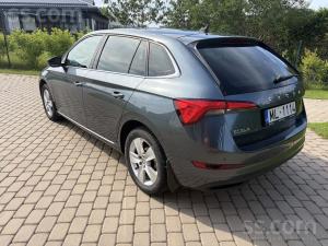 Grey Skoda Scala 2020 in Riga, with an engine capacity of 1.00 L and mileage of 100 thousand km for 11355 €, photo 5 on AUTOMOTO.COM.LV