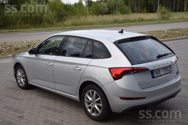 Grey Skoda Scala 2020 in Preili, with an engine capacity of 1.60 L and mileage of 202 thousand km for 9750 €, photo 3 on AUTOMOTO.COM.LV