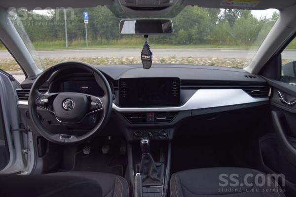 Grey Skoda Scala 2020 in Preili, with an engine capacity of 1.60 L and mileage of 202 thousand km for 9750 €, photo 8 on AUTOMOTO.COM.LV