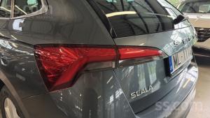 Grey Skoda Scala 2020 in Riga, with an engine capacity of 1.00 L and mileage of 101 thousand km for 10900 €, photo 10 on AUTOMOTO.COM.LV