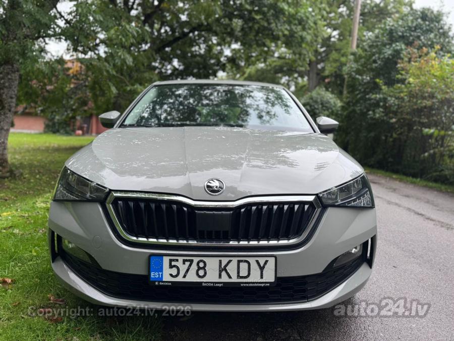 Grey Skoda Scala 2020 in Tallinn, with an engine capacity of 1.50 L and mileage of 106 thousand km for 12499 €, photo 9 on AUTOMOTO.COM.LV