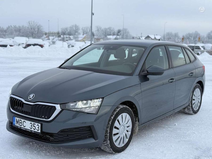 Pelēks Skoda Scala 2021 Viļņa, ar dzinēja tilpumu 1.00 L un nobraukumu 151 tūkst. km par 8900 €, foto 1 vietnē AUTOMOTO.COM.LV