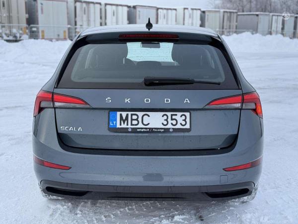 Pelēks Skoda Scala 2021 Viļņa, ar dzinēja tilpumu 1.00 L un nobraukumu 151 tūkst. km par 8900 €, foto 6 vietnē AUTOMOTO.COM.LV