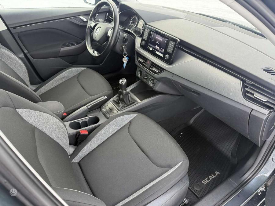 Pelēks Skoda Scala 2021 Viļņa, ar dzinēja tilpumu 1.00 L un nobraukumu 151 tūkst. km par 8900 €, foto 13 vietnē AUTOMOTO.COM.LV