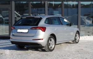 Grey Skoda Scala 2021 in Vilnius, with an engine capacity of 1.00 L and mileage of 46 thousand km for 12900 €, photo 3 on AUTOMOTO.COM.LV