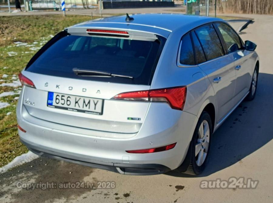 Grey Skoda Scala 2021 in Tallinn, with an engine capacity of 1.00 L and mileage of 180 thousand km for 8500 €, photo 4 on AUTOMOTO.COM.LV