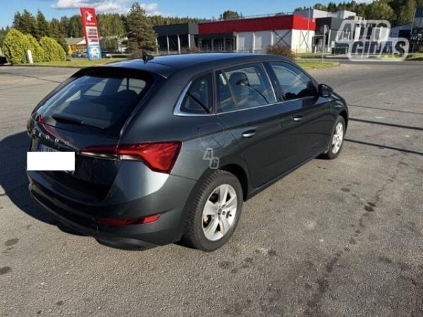 Grey Skoda Scala 2021 in Mazeikiai, with an engine capacity of 1.00 L and mileage of 85 thousand km for 11500 €, photo 2 on AUTOMOTO.COM.LV