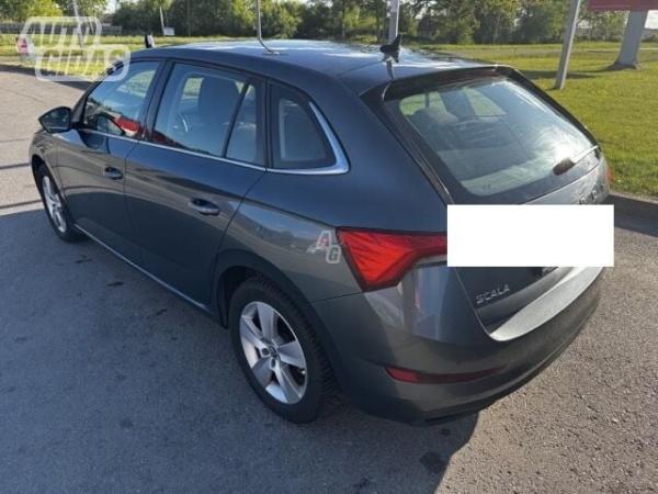 Grey Skoda Scala 2021 in Mazeikiai, with an engine capacity of 1.00 L and mileage of 85 thousand km for 11500 €, photo 4 on AUTOMOTO.COM.LV