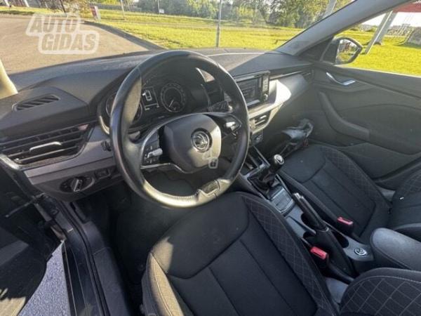Grey Skoda Scala 2021 in Mazeikiai, with an engine capacity of 1.00 L and mileage of 85 thousand km for 11500 €, photo 10 on AUTOMOTO.COM.LV